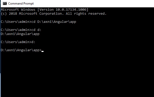 How To Create New Angular Application Using Command Prompt